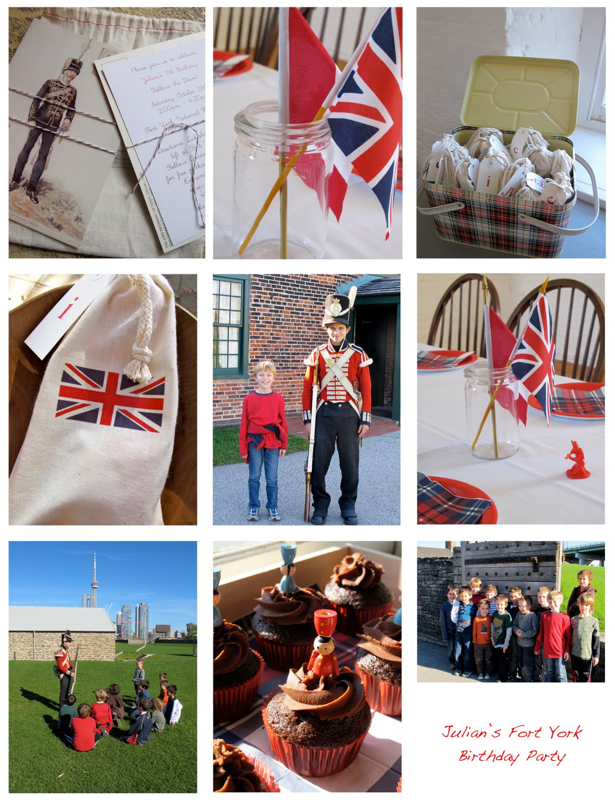 An 1812 Era Historic Fort Party for kids - Paper Parade Co.