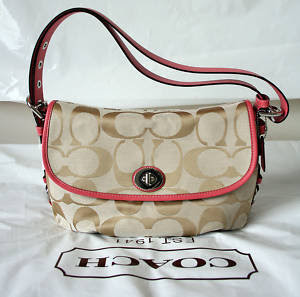 Bagz Addict by lilbeaute: Coach Signature Flap Duffle HandBag 15171