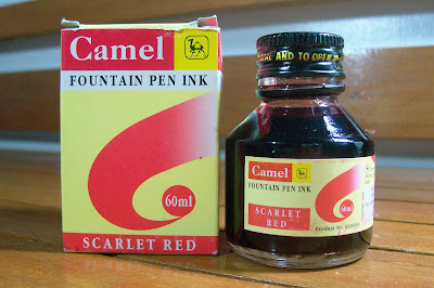 Ink Review: Scarlet Red by Camel | Rants of The Archer