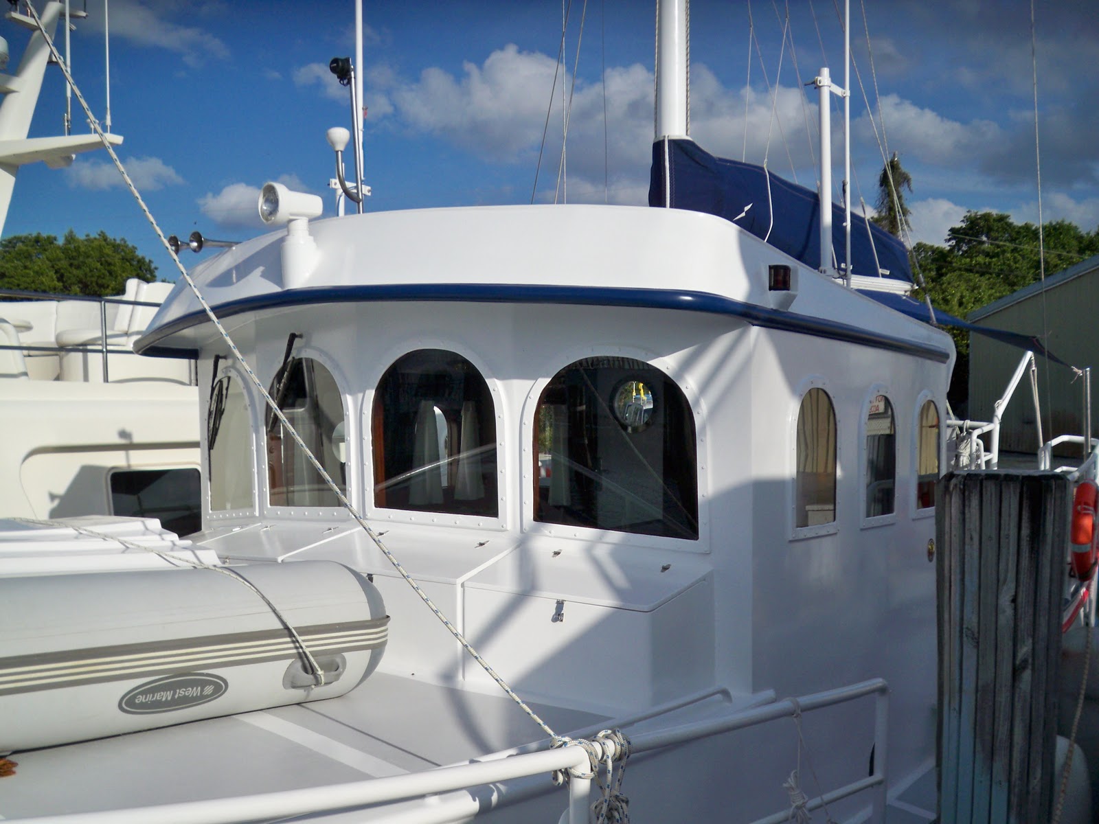 Boatsmith Shavings: George Beuler's Diesel Duck 44 "Pepi"