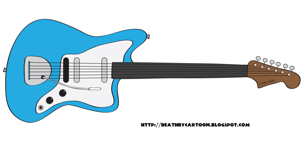 Death By Cartoon: Fender Jaguar