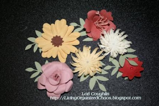 Organized Chaos...: Dimensional Paper Flowers