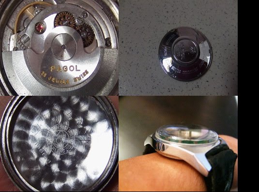 JAM OTAI. VINTAGE WATCHES: Pagol Pagomatic Green Dial - SOLD