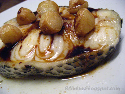 Elinluv's Tidbits Corner: Pan Seared Cod In ' Stinking Rose' Flavored Oil