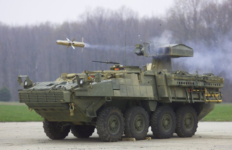 M1134 Stryker Anti-Tank Guided Missile Carrier Variant of The Stryker ...