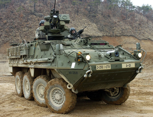 Next Generations M1126 Stryker APC Upgrade M2 to MK19 ~ forcesmilitary
