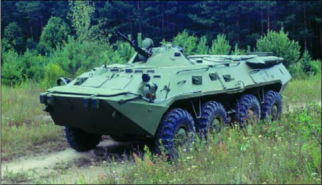 BTR-80A And BTR-80 Armoured Personnel Carrier By Russia Army ...