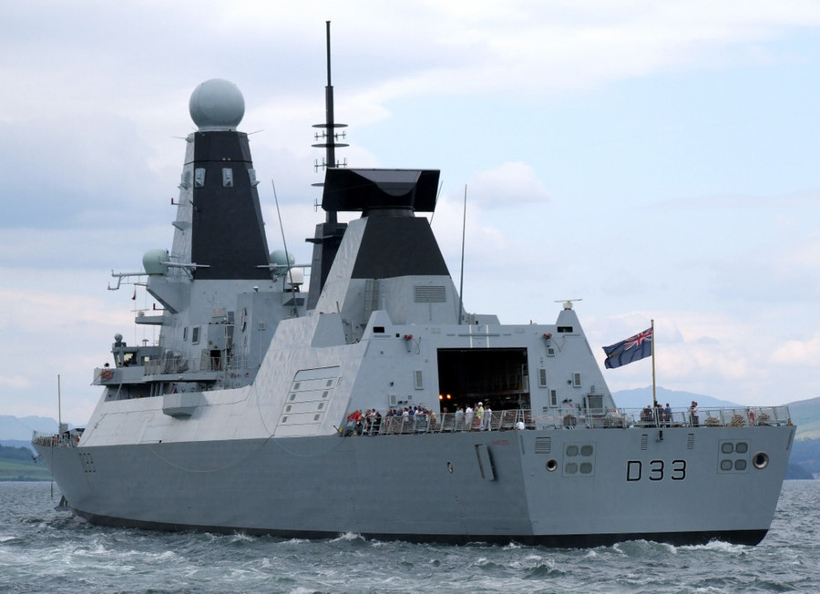 HMS Dauntless Type 45 Class Destroyers BAE Systems Technologie ...