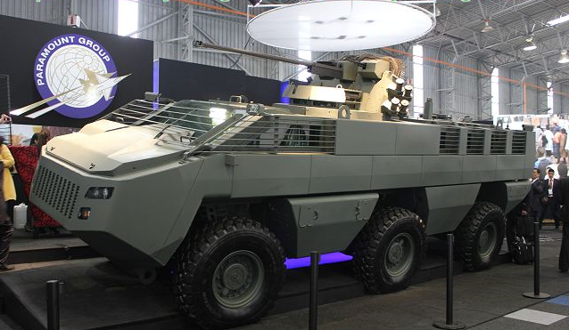 Paramount Mbombe 6x6 Armoured Fighting Vehicle South African Army ...