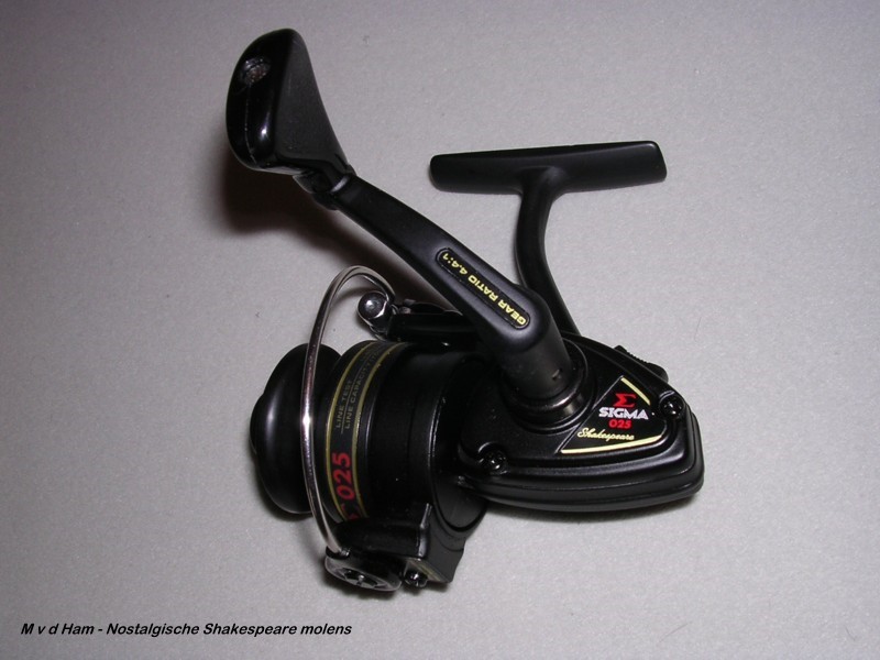 Nostalgische Shakespearemolens uit de oude doos: Shakespeare Sigma 2200 ...