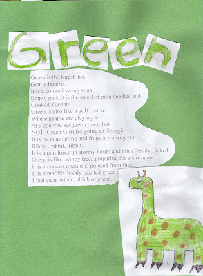 The Gionz Zone: N's 'Green' Poem