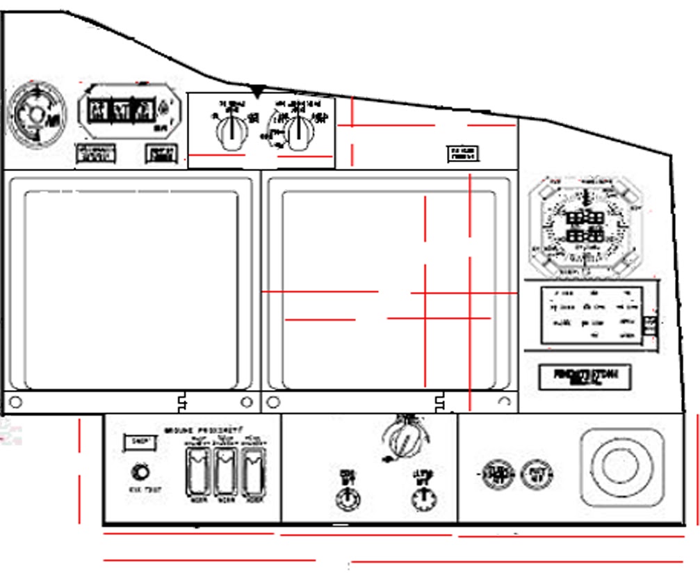 Boeing 737-800NG Fullsize Homecockpit: MIP Measures