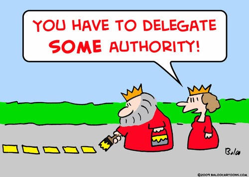 BALOO'S CARTOON BLOG: Delegation cartoon