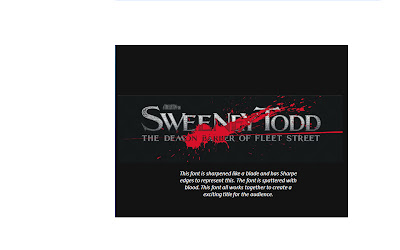Anna's media blog: Sweeney Todd font inspiration