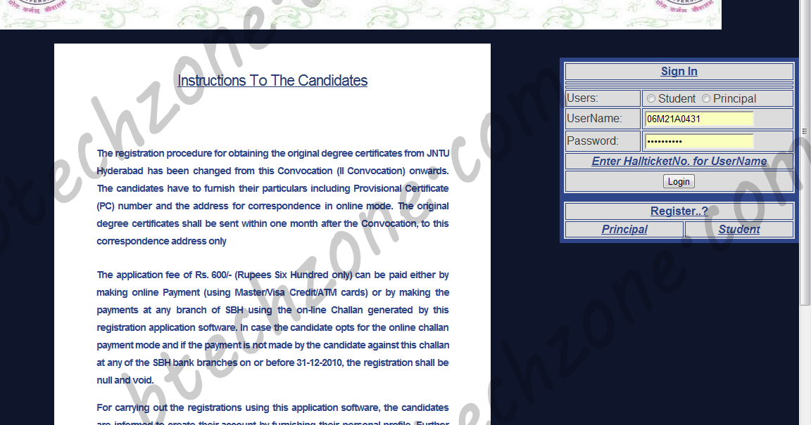 Jntu original degree tatkal - dasedo