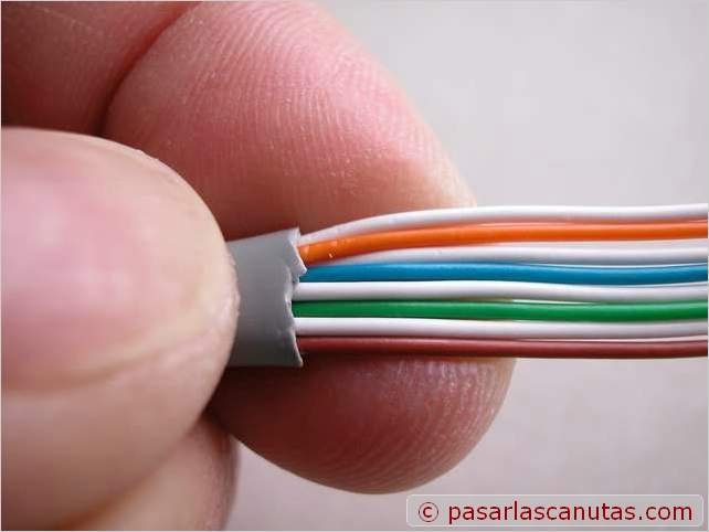 ADMINISTRAR RECURSOS DE RED: Como Hacer Un Cable De Red ParTrenzado