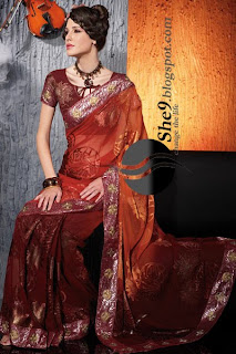 Indian Night Party wear saree ~ She9 | Change the Life Style