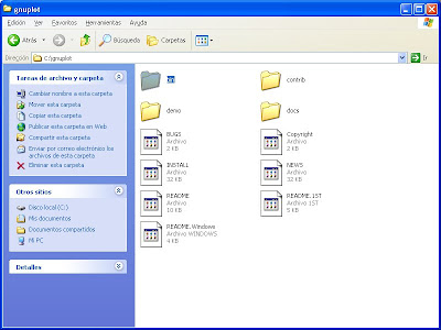 GNUPLOT en Lineas de Comando: Abrir GNUPLOT