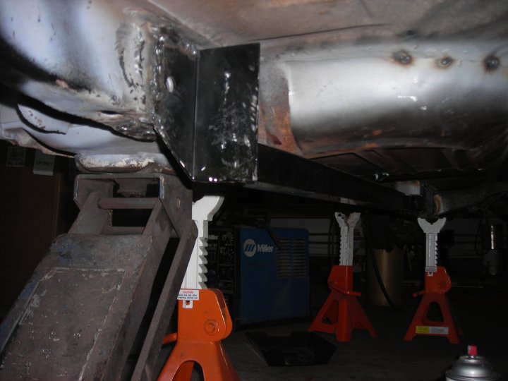 1966 Mustang Coupe Restoration: Sub-frame conectors and Torque box repair