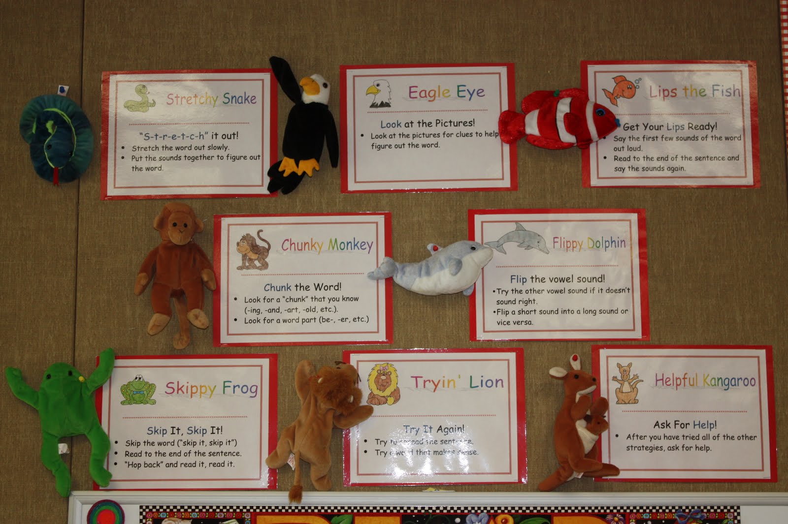 Mrs. Scott's Fabulous First Graders: Beanie Baby Reading Strategies
