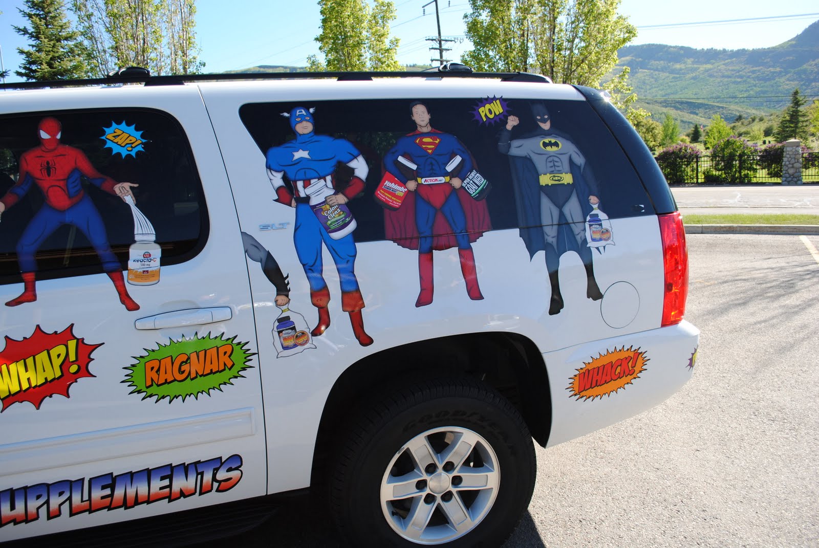 Parrish Perfection: Super Hero Vans