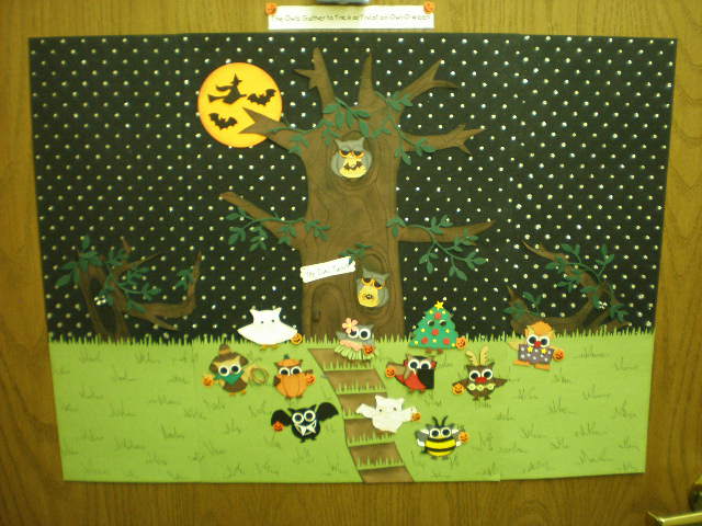 Barbara's World of Whimcees: October Calendar Page and A Clown Owl On ...