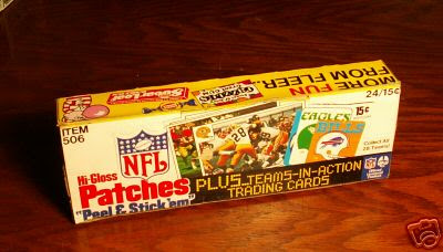 The Fleer Sticker Project: 1977 Fleer NFL Team Action Football Cards ...