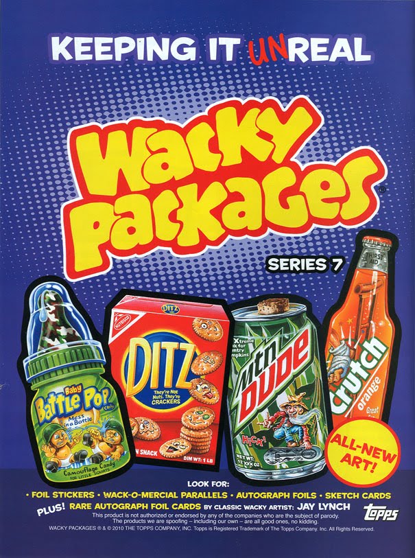The Fleer Sticker Project: Wacky Packages 2010 All New Series (ANS) 7