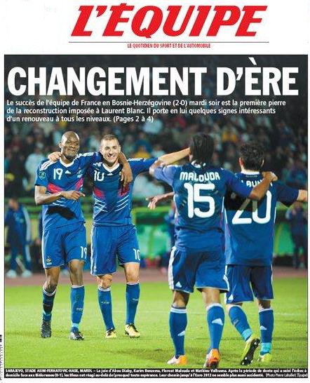 L'ékipe: Une Equipe formidable