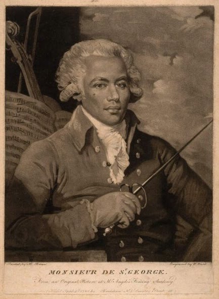 Une curiosité de qualité: Joseph Boulogne, Chevalier de Saint Georges