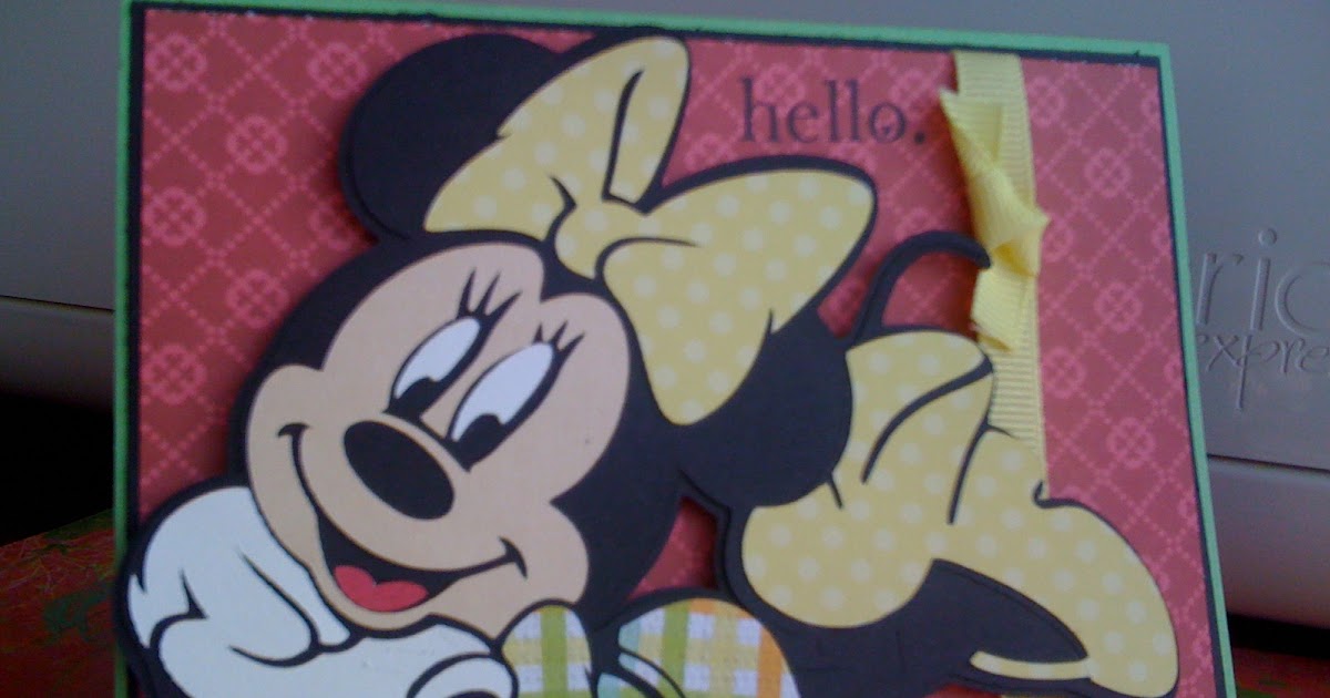 Pause Dream Enjoy: MINNIE MOUSE HELLO
