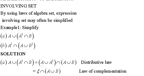 letsolvemaths: Set Theory (Laws of Algebra Set) Examples