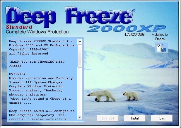 Menjebol Password Deepfreeze | Dunia-Uniks