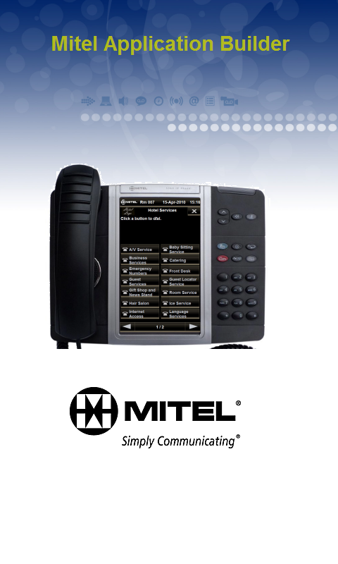 Mitel App Builder Sample Content