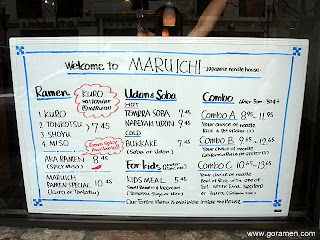GO RAMEN!®: Maru Ichi - Mountain View, CA