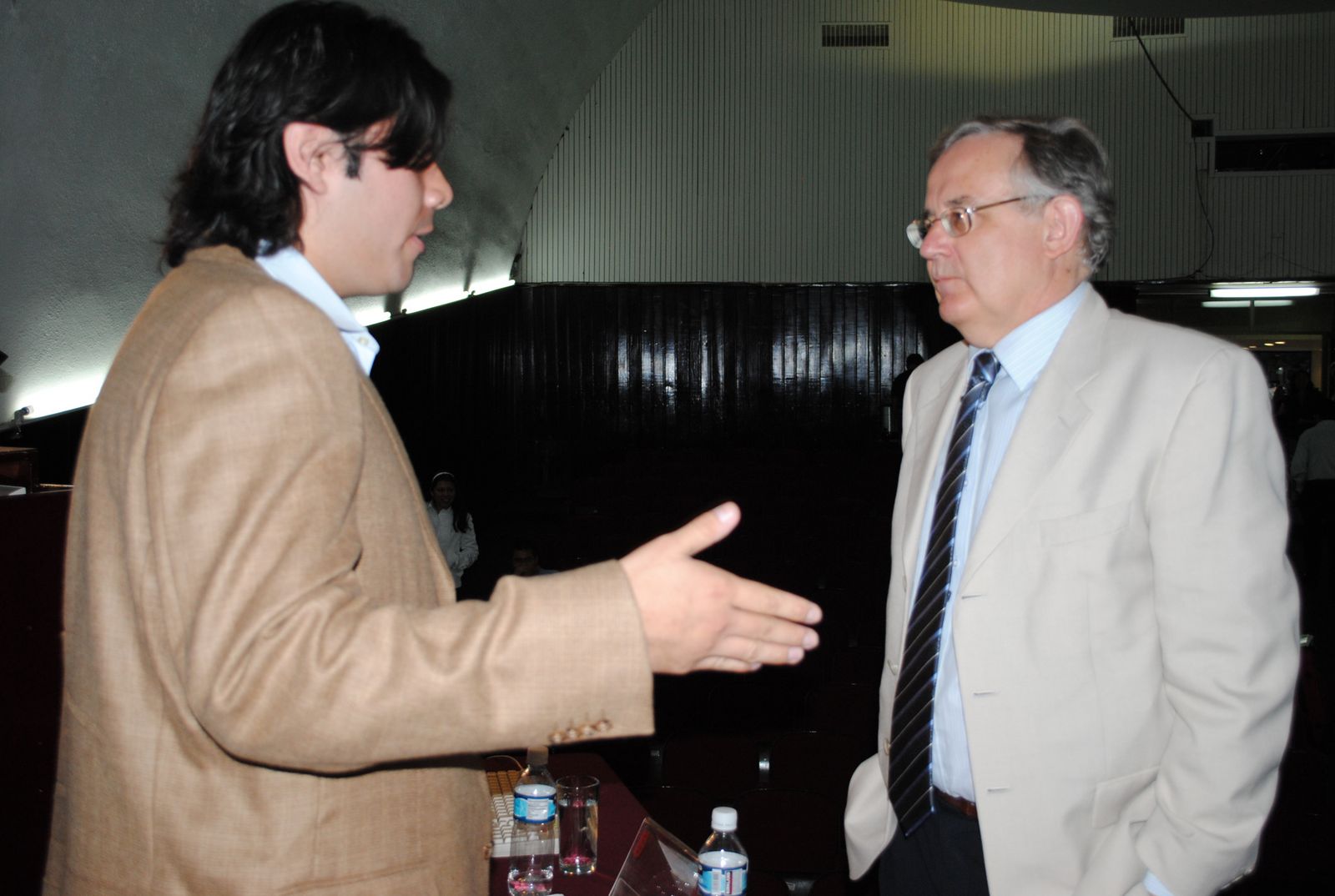 Visita del Doctor John McCombie a la ESE