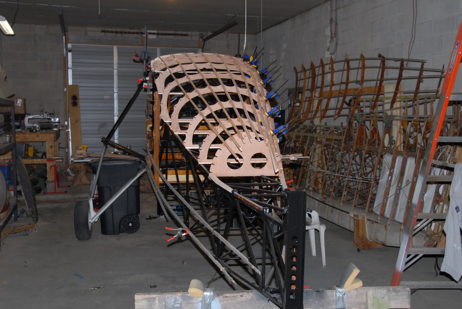 Fairchild 24 Restoration: Bulkheads and stringers