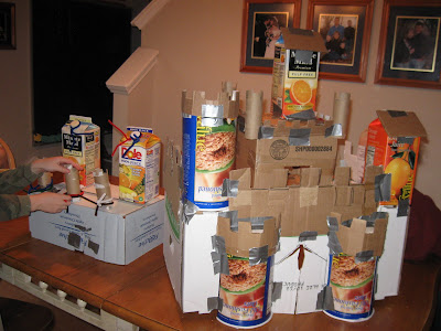 Purple Bear Creations: Homemade Castles