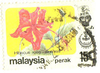 The Wonder Of Stamps: Setem Bunga Raya