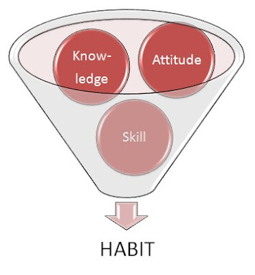 Knowledge Model Update: What Habit Do You Potray Yourself