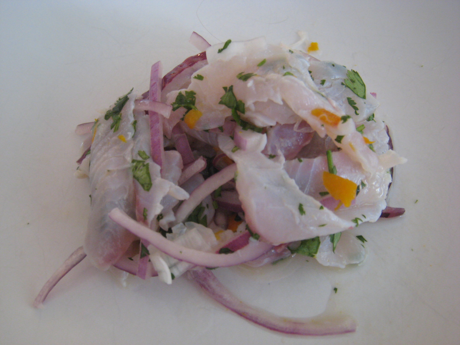 jostage kitchen: Recipe for Peruvian Fish Ceviche (Ceviche de Pescado)