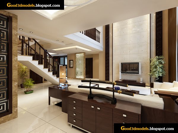 free full max models: High Detailed 3d interior scenes with 2 camera's ...