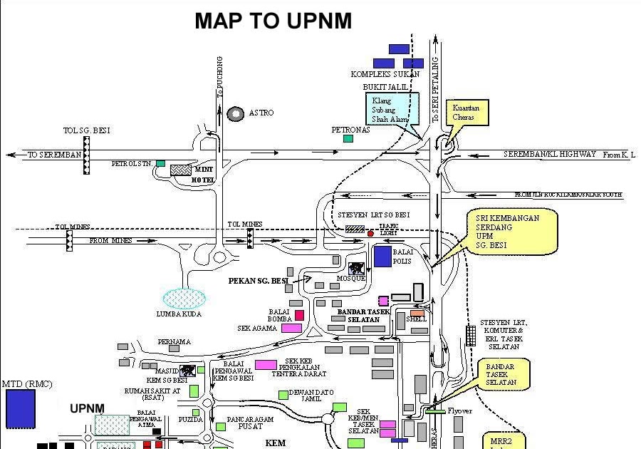 TEORA RUGBY: MAP TO UPNM