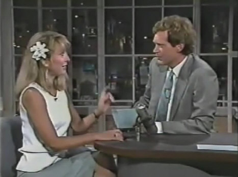 Teri Garr - Late Night with David Letterman (1986) | Celebs On TV