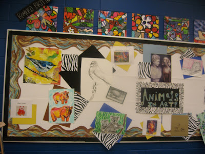 Michelle Brunner: Art Bulletin Board Ideas