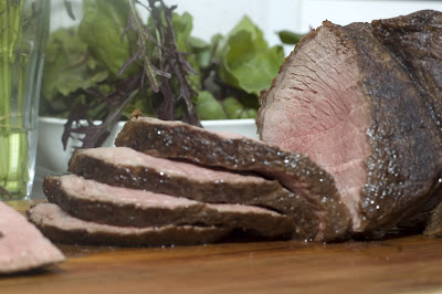 Red Wine Wagyu Beef Roast with Beetroot Puree and Mustard Leaves – The ...