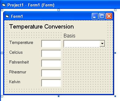 Free Clip of Tips: Temperature Conversion with Multiple Base in VB6