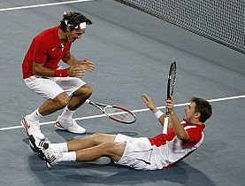 Sports News Update: Roger Federer Wins GOLD In Olympics Tennis Doubles ...