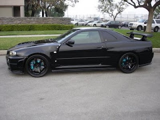 Murdered Out R34 GT-R - Nissan Skyline GT-R s and GTR Information