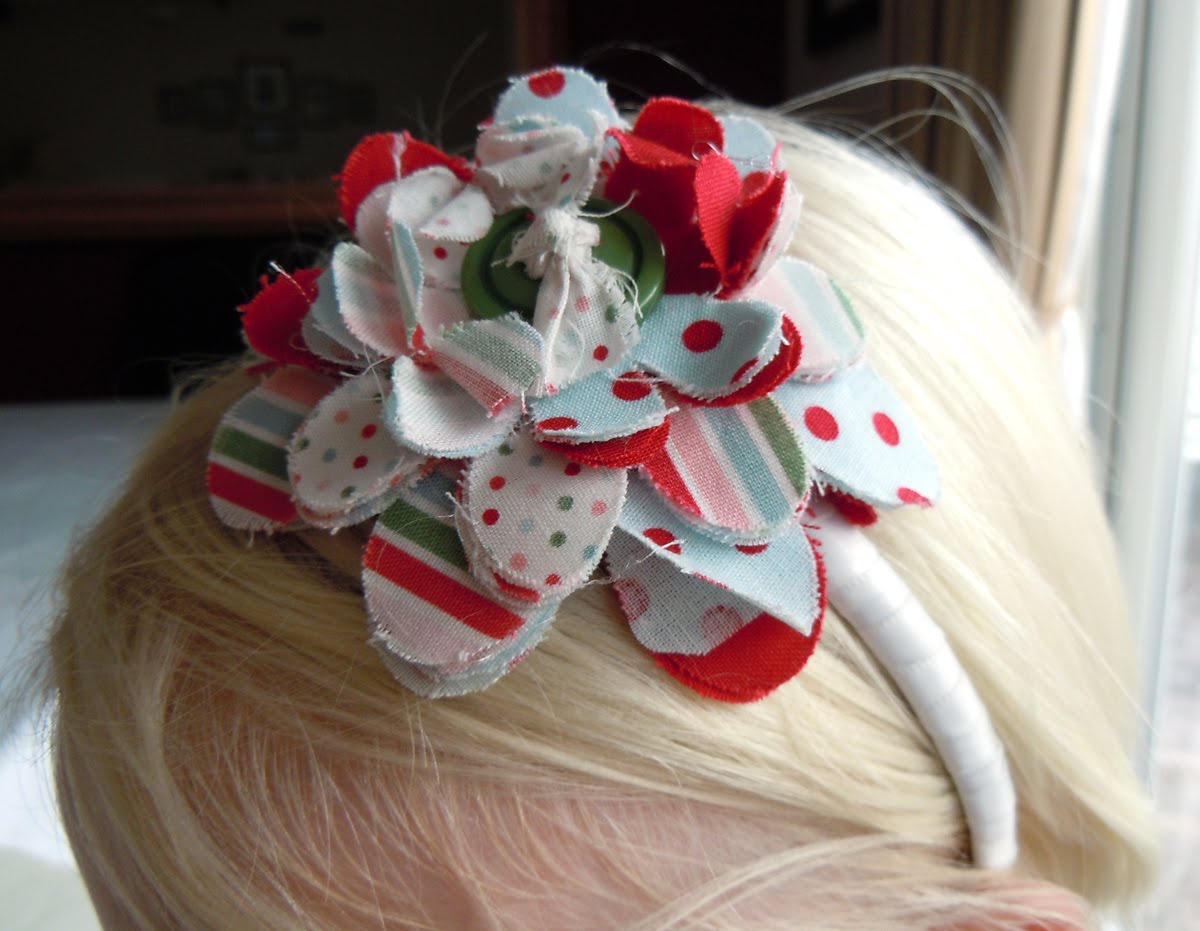 Simi Stamper: Fabric Hair Accessories